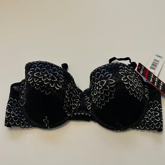 Yandy | Intimates & Sleepwear | Nwt Black Lace Push Up Convertible Bra ...